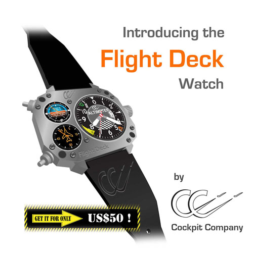 The Cockpit Watches: ideal gifts for the aviation fan. | Indiegogo