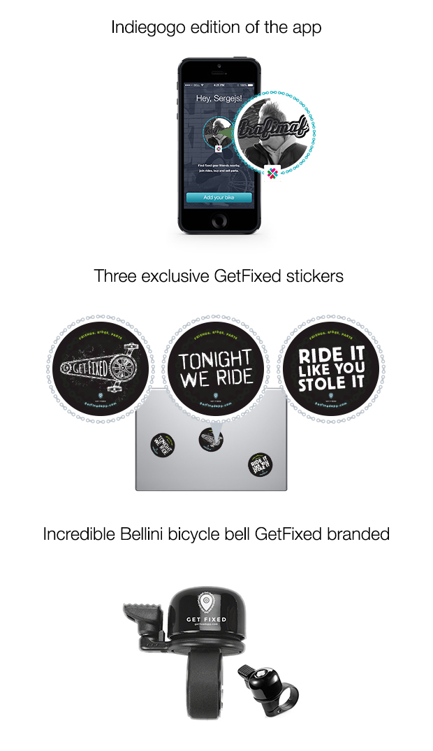GetFixed - the fixed gear community app. | Indiegogo