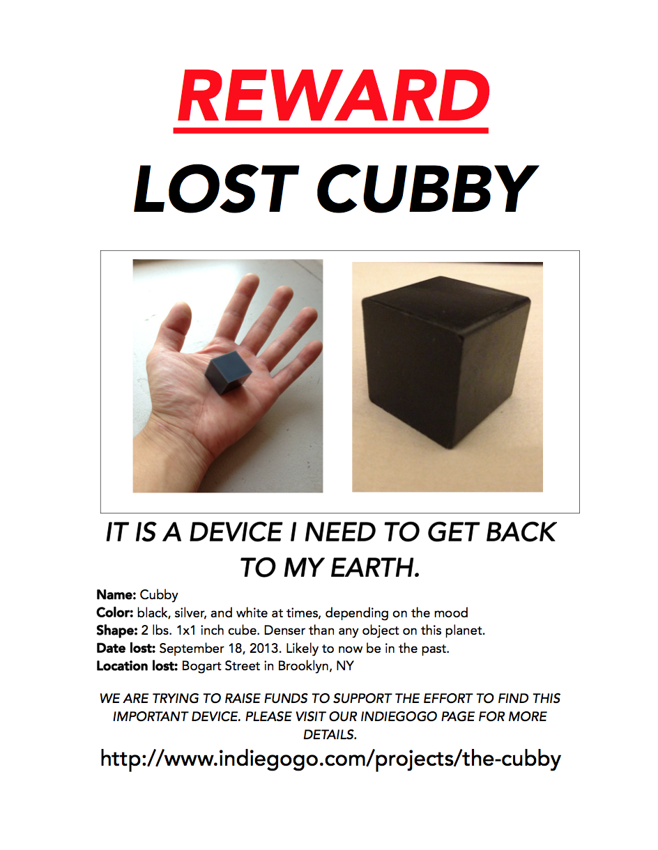 The Cubby Series | Indiegogo