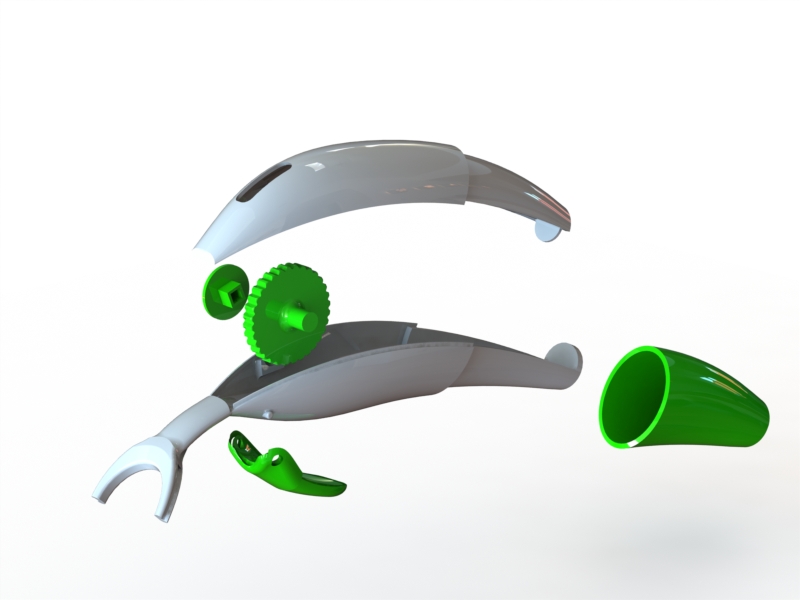 THE FRIENDLY FLOSSER - Refillable Handheld Flosser | Indiegogo