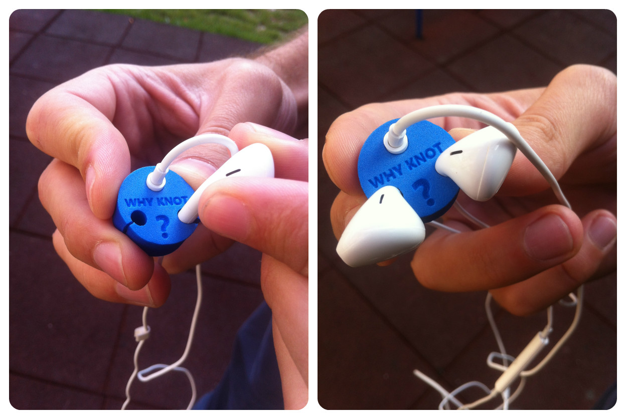 why knot? - untangle your earphones | Indiegogo