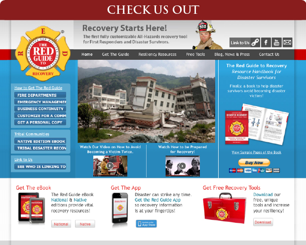 Help Fund The Red Guide to Recovery Book Donation Program for Disaster ...