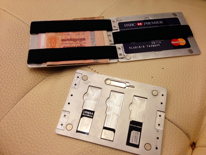 Slab - The Safest Travel Wallet, in Aluminum or Titanium | Indiegogo