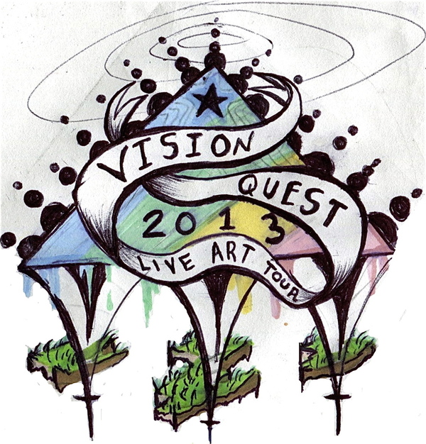 VISION QUEST :: Live Art Tour 2013 | Indiegogo